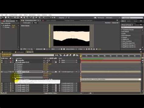 Tutorial Create A Tearing Paper Animation With After Effects Motion Graphics Tutorial Adobe