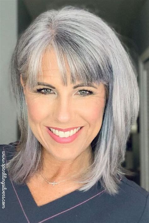 Short Haircuts For Growing Out Gray Hair Artofit