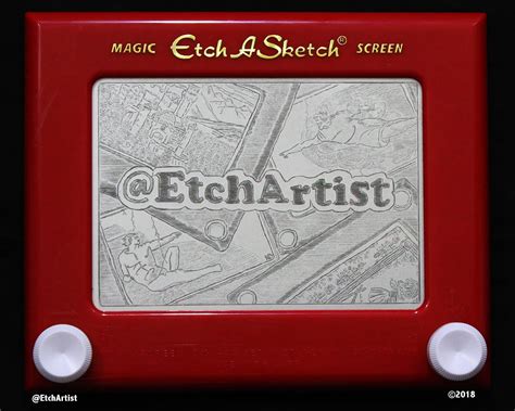 Etch A Sketch Artist Dave Roberts Preserving Etch A Sketch Drawings Is A Terrifying Process
