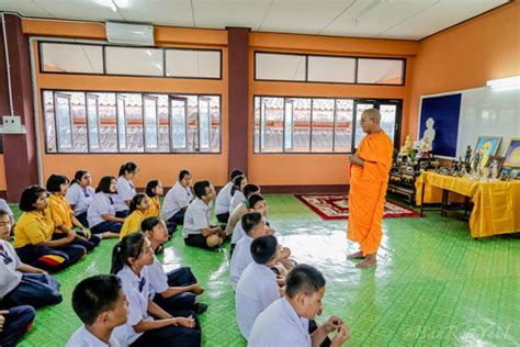 พระสงฆ์จากที่พักสงฆ์บ้านร่มเย็น แนะแนวการเรียนธรรมศึกษา ข่าวพระพุทธศาสนา