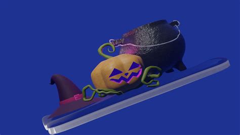 Antonella Summa Halloween 3d Model Pack