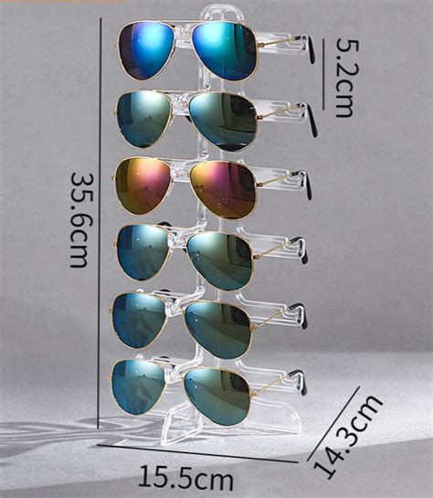 Ruisens Detachable Plastic Multiple Sunglasses Display Rack Rs 67
