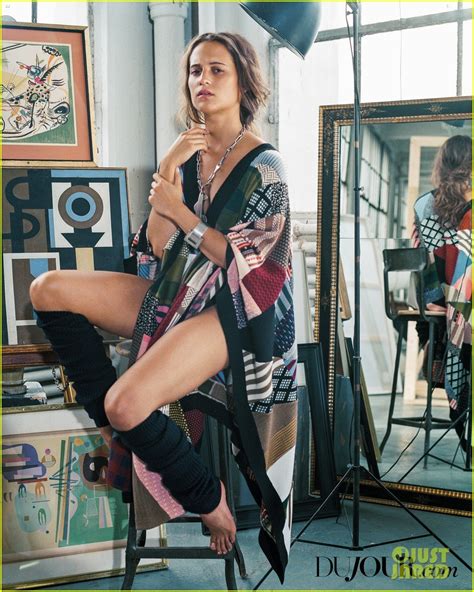 Alicia Vikander Puts Her Ballet Shoes Back On For Du Jour Photo Magazine Photos