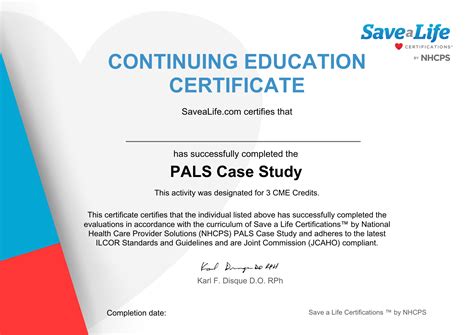 Pals Case Study Course
