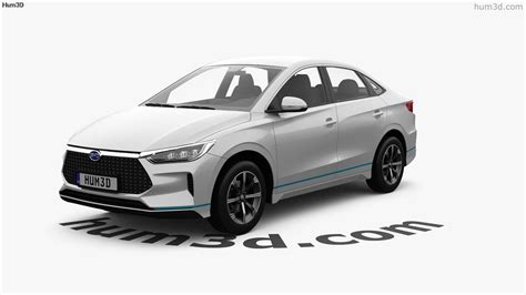 vue à 360 degrés de byd e3 2020 modèle 3d hum3d magasin
