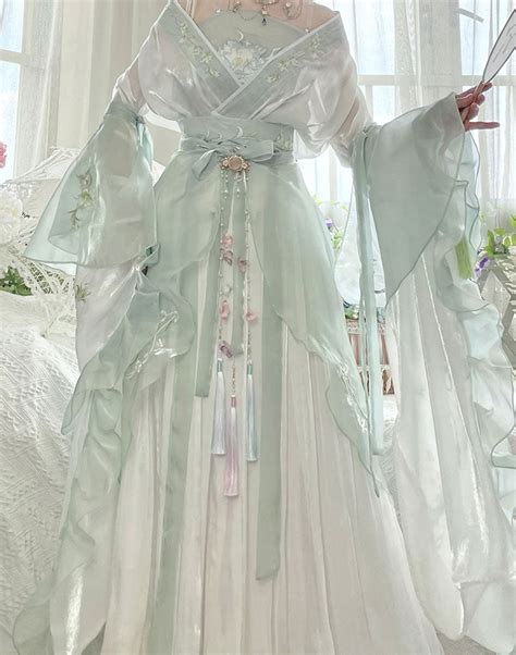 Lotus Flower Hanfu Dress Se22867