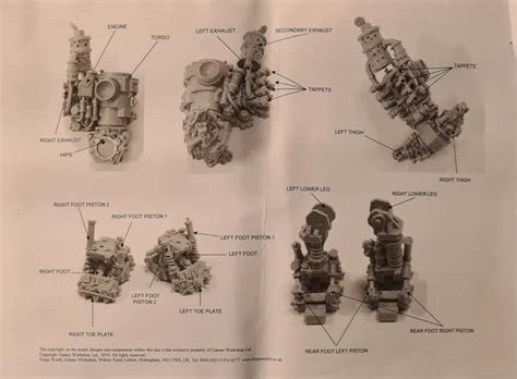 Ork Meka Dread Instructions Parts Reupload Rwarhammerinstructions