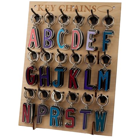 3d Sparkle Initials 72 To A Rack