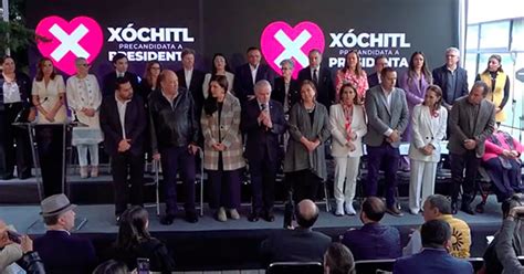 Presenta Xóchitl Gálvez A Su Equipo De Campaña Rumbo A Las Elecciones