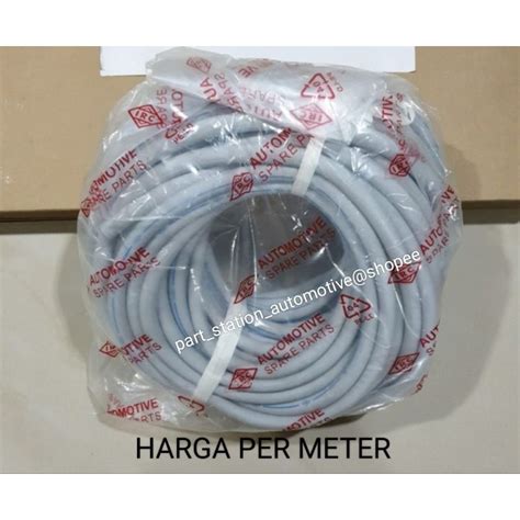 Jual Selang Solar Lubang 8 Mm Abu Irc Per Meter Shopee Indonesia
