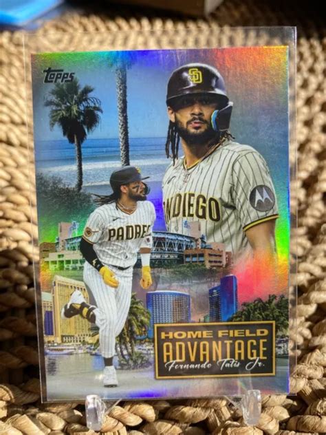 2024 Topps Series 1 Fernando Tatis Jr Hfa 6 Homefield Advantage