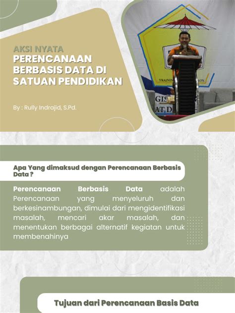 Aksi Nyata Perencanaan Berbasis Data Pdf