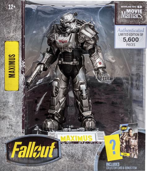 Fallout Series Maximus Figure Official Bethesda Gear 58 Off