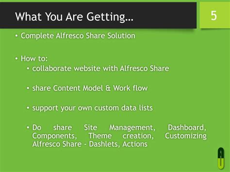 Ppt Alfresco Share Configuration Training Powerpoint Presentation