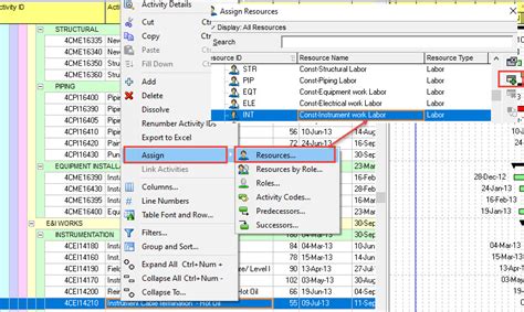 how to get resource loading histogram s curve in primavera p6 planrama