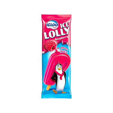 Igloo Raspberry Ice Lolly 50ml Crystal Frozen And Chilled Foods Ltd