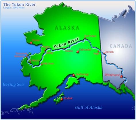 Yukon River Map United States Yukon River Wikipedia