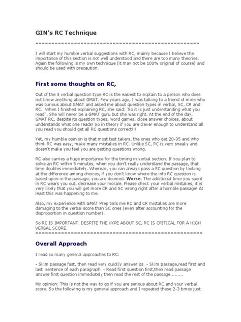 Understanding And Mastering Difficult Reading Comprehension Passages A Detailed Approach And