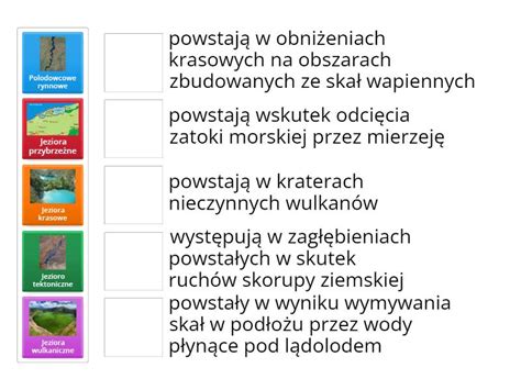 Typy Jezior Match Up