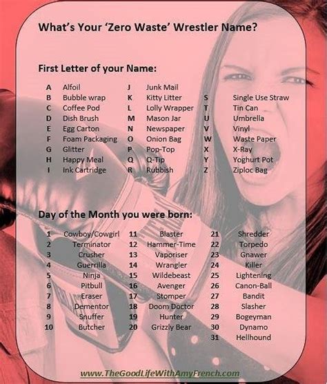 Wrestling Move Name Generator Easy Self Defense