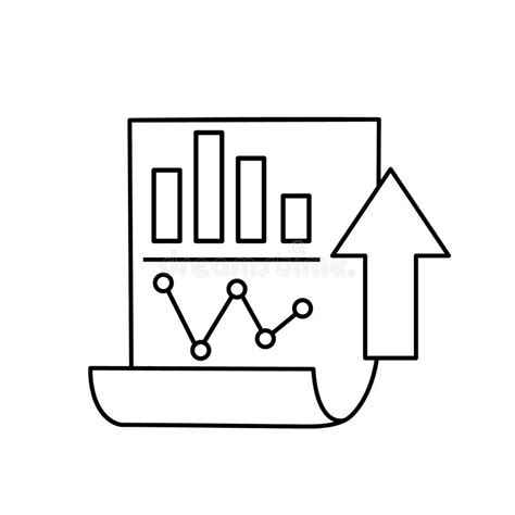 Data Analysis Icon Vector Set Profit Graph Illustration Sign Collection Data Science Symbol Or