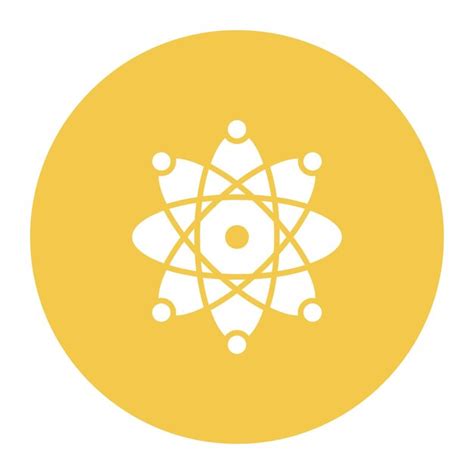Premium Vector Atom Vector Illustration