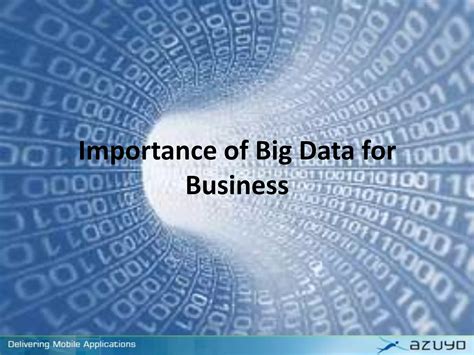 Importance Of Big Data For Your Business Pptx