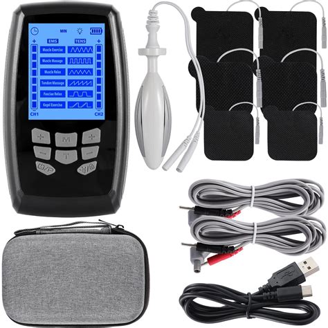 TENS Unit Muscle Stimulator And EMS Pelvic Floor Muscle Exercise