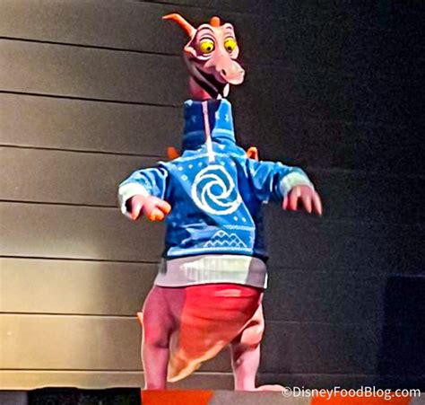 Photos And Video Figment Is Wearing His Holiday Sweater In Disney World