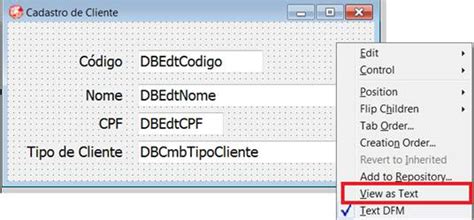 modificando tdbedit para edit delphi devmedia