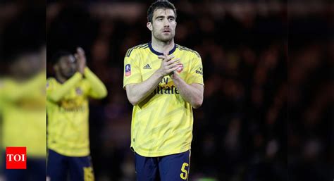 Sokratis Hints At Arsenal Exit Football News Times Of India