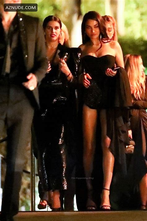 Sara Sampaio Sexy Leaves A Night Of Partying With Shanina Shaik Aznude