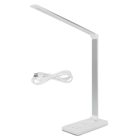 Lámpara De Escritorio Led De 5 Niveles Control Táctil Protección