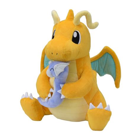 Plush Dragonite Dratini Pokémon Evolution Meccha Japan