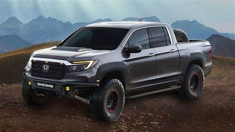 Honda Ridgeline Overlanding Adventure In Gray Truck