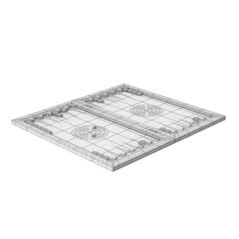 3d Backgammon Board Game Model Turbosquid 2127056