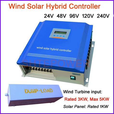 2019 3000w Pwm 3kw Wind Solar Hybrid Charge Controller24v 48v 96v 120v