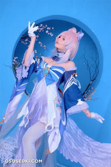 Kokomi Genshin Impact Joyce Lin2x Naked Cosplay Asian 49 Photos
