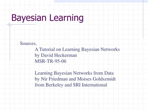 Ppt Bayesian Network Statistics Evolution And Practical Applications Powerpoint Presentation