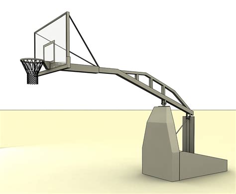 Basketball Backboard Backstop 3d Model Max