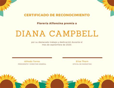 Plantillas Para Reconocimientos Personalizables Canva
