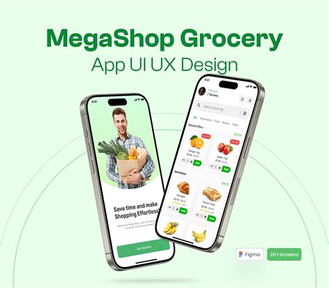 Grocery Shop App Ui Ux Design Figma By Sabbir Ui On Dribbble