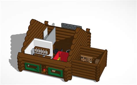 3d Design Cabin Tinkercad