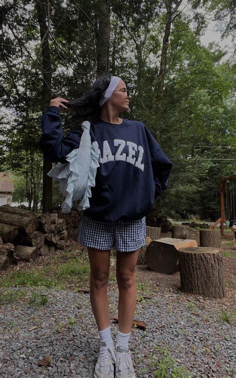 The Capri Crewneck Navy Hazel Boutique
