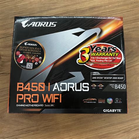 B450 I Aorus Pro Wifi Am4 Itx Motherboard Gigabyte Amd Ryzen Computers