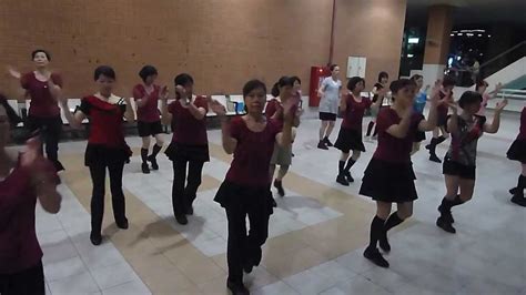 Lets Twist Againdemo And Teach Line Dance Youtube