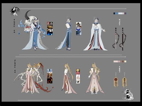 Artstation 东方风角色设计