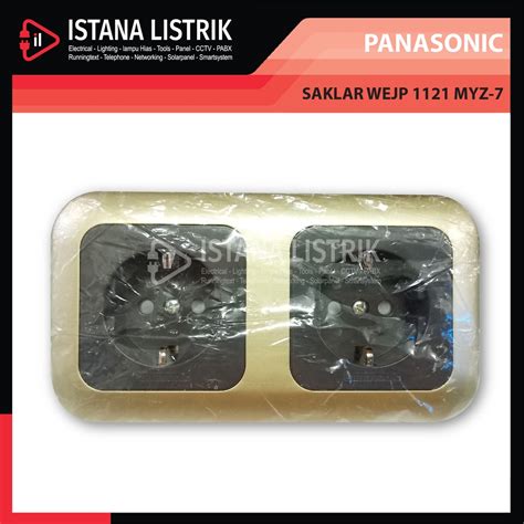 Jual Panasonic Stop Kontak Wejp 1121 Myz 7 Shopee Indonesia