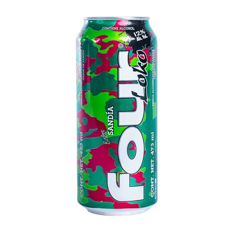 Rtd Vodka Sandia Four Loko Lata 473 Ml Auto Mercado