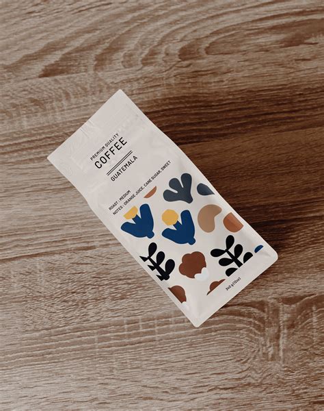 Coffee Packaging Illustration On Behance